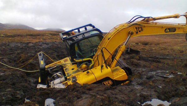 Bogged Machine Recovery - Drumclog Plant